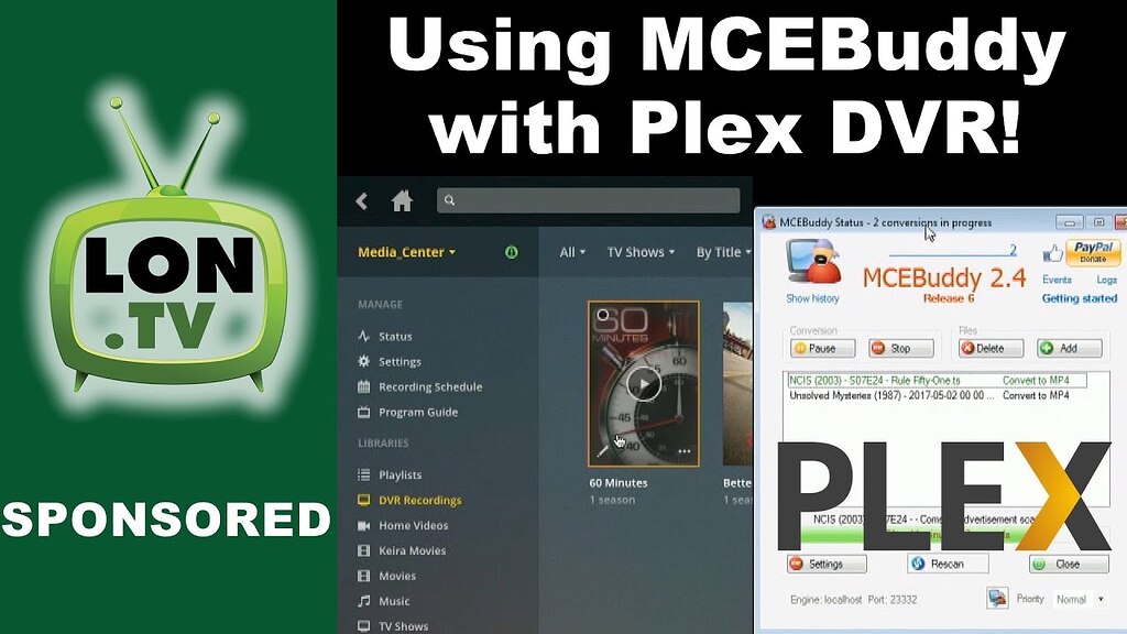 How to setup MCEBuddy on PlexDVR - Plex - MCEBuddy